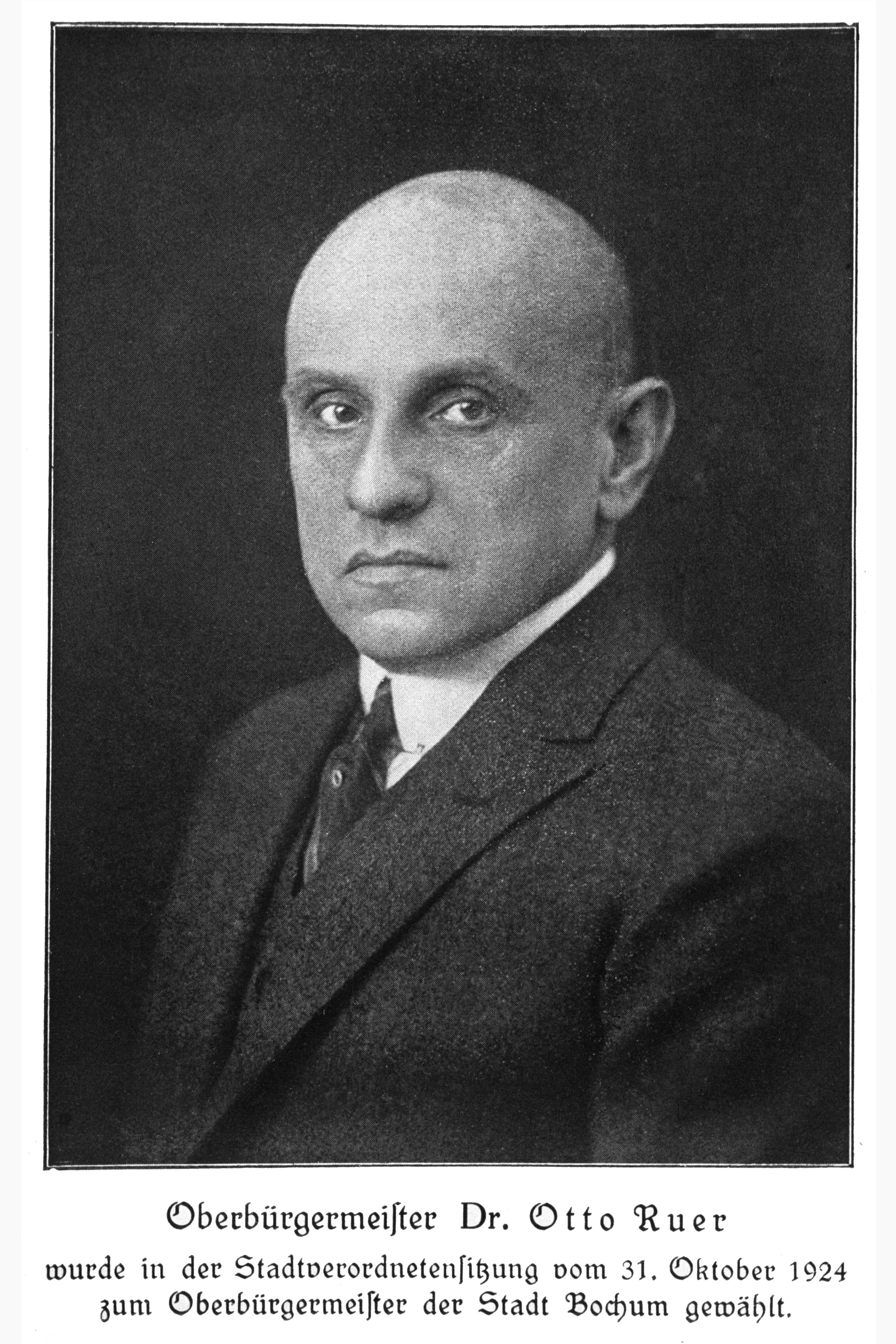 Gegen das Vergessen – Zum 85. Todestag von Dr. Otto Ruer › SPD Bochum